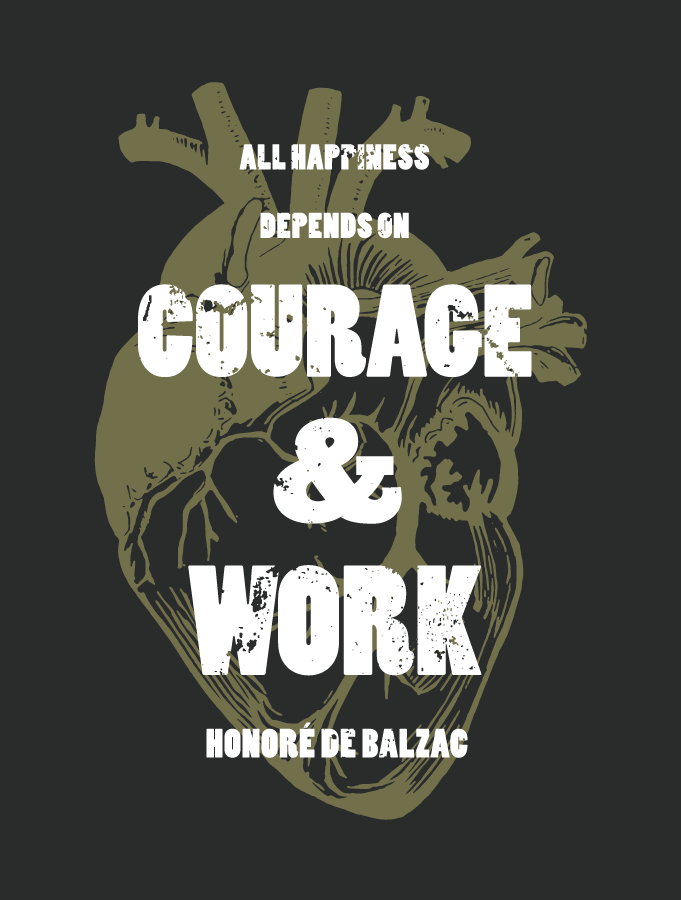 Courage & Victory · Racerback Tank – Fingers Duke